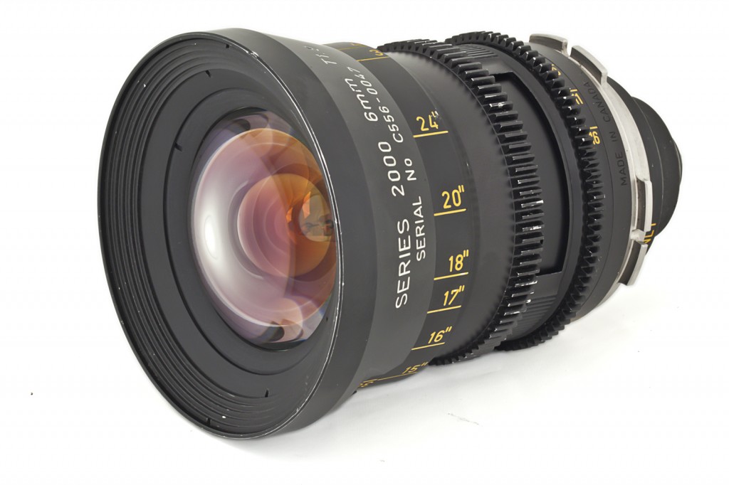 Used Super 16mm Format Prime Lenses