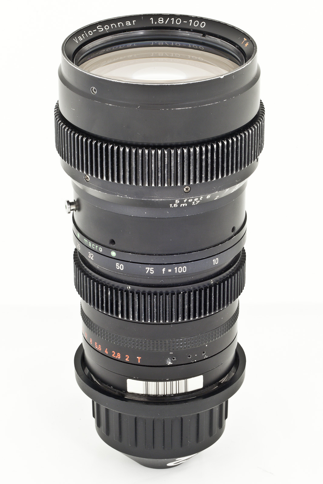 10-100mm T2 Zeiss Vario Sonnar Series I PL Mount (S/N 6370041)