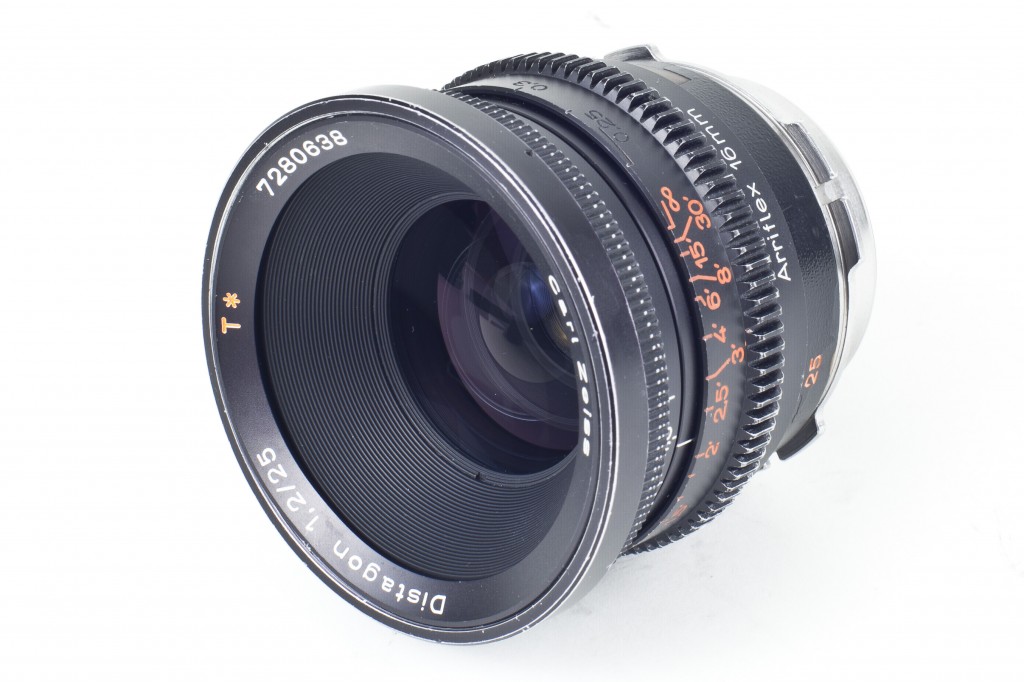 Used Super 16mm Format Prime Lenses