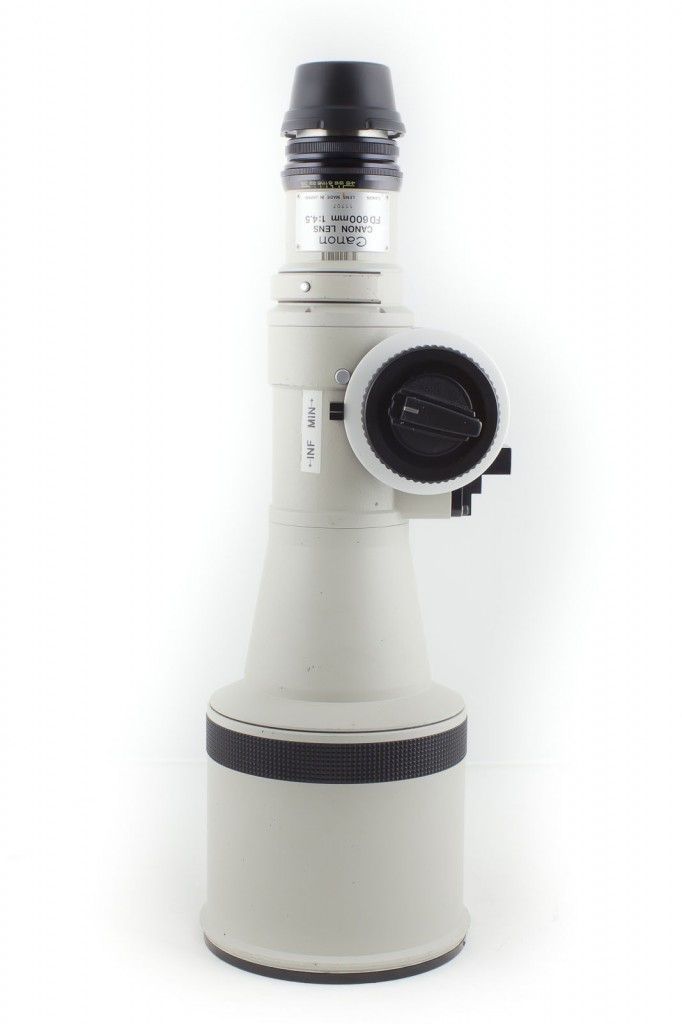 Canon FD 600mm f/4.5 Telephoto PL Mount Lens